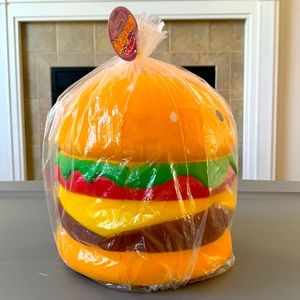Jumbo Squish | Toys | Rare Brand New 95 Jumbo Hamburger Squishy | Poshmark